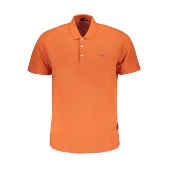 Napapijri Oranges Besticktes Poloshirt - - Tops - Herren - Orange - M