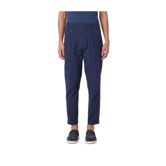 Paolo Pecora Homme, Pantalons, Bleu, Taille: XL Pantalons &Eacute;l&eacute;gants Homme