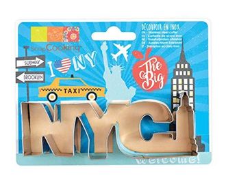 ScrapCooking SCRAP COOKING Ausstechform NYC, Edelstahl 18/0, für den Kontakt mit Lebensmitteln geeignet