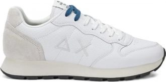 Sun 68 Homme, Chaussures, Blanc, Taille: 41 EU Tom Classic Leather Baskets