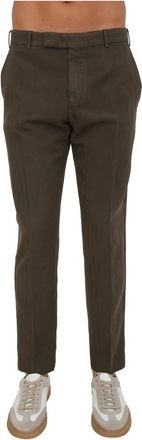 Pantaloni Torino Homme, Pantalons, Brun, Taille: XL Pantalon Slim-fit
