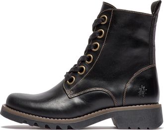 FLY London Damen Ragi539fly Kurzschaft Stiefel, Schwarz Black 003, 37 EU