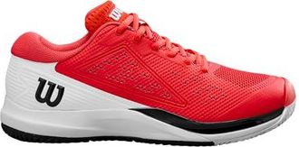 Wilson Wilson Homme Rush Pro ACE Chaussure de Tennis, Infrared/White/Black, 43 1/3 EU