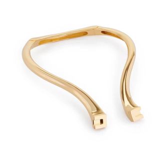 Elisabetta Franchi R&ouml;hrenkette mit Logo - - Accessories - Damen - Gelb - ONE SIZE