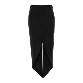 Del Core Tailcoat Skirt - - Skirts - Damen - Schwarzk - 2XS