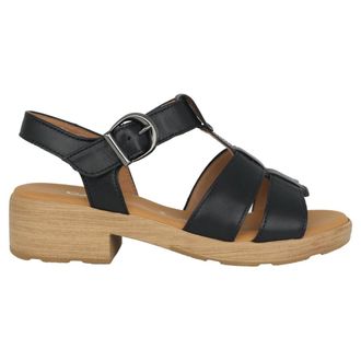 Gabor Femme, Chaussures, Noir, Taille: 36 EU Sandale Large