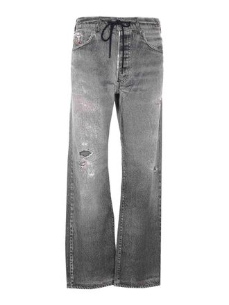 Diesel Jean Droit - Gris