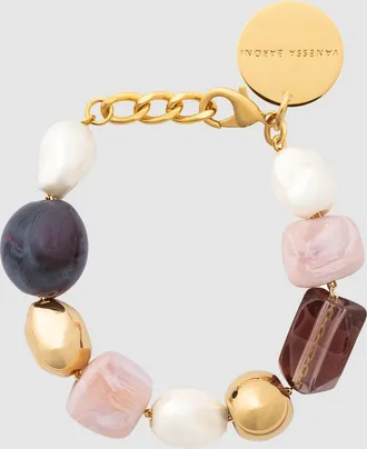 Vanessa Baroni Bracelet Ibiza Ivory Rose Marble