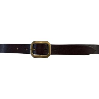 Alberto Luti Homme, Accessoires, Brun, Taille: 110 CM Ceinture en cuir