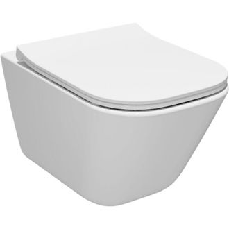 Roca Roca - gap Wand-WC ohne Flansch + Slim-Softclose-Sitz (A34647LGAP)