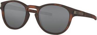 Oakley Latch Lunettes de soleil Matte Brown Tortoise Prizm Black