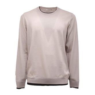 Paolo Pecora Maglione Wool Sweater 4742Ap - - Knitwear - Herren - Beige - XL