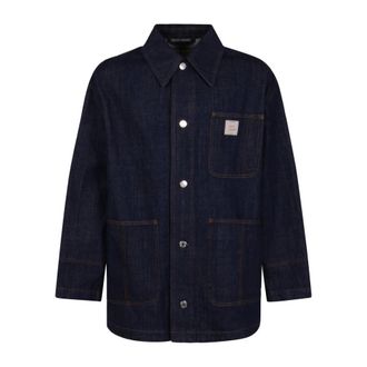 Ami Homme, Vestes, Bleu, Taille: XS Worker Jacket