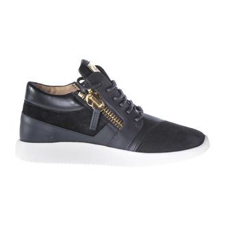 Giuseppe Zanotti Schwarzes Logo Plaque Mini Plate - - Shoes - Damen - Schwarzk - 38 EU