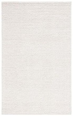 Safavieh Tapis en Fibres Naturelles Salon, Salle à Manger, Chambre à Coucher - Natural Fiber Collection, Tapis à Poil Court, Beige, 65 x 305 cm