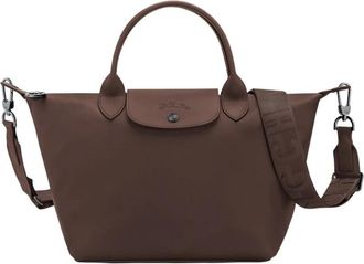 Longchamp Femme, Sacs, Brun, Taille: ONE Size Le Pliage Xtra Bolso asa superior Sscuero