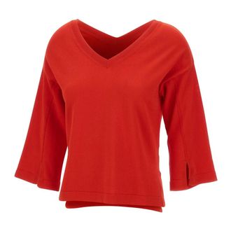 KANGRA Femme, Blouses et Chemises, Rouge, Taille: 42 FR Pull en coton