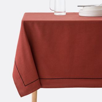 La Redoute Interieurs Nappe Lin/coton Lavé Métis Bourdon