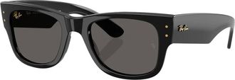 Ray-Ban unisex, Accessoires, Noir, Taille: 51 MM Mega Wayfarer Lunettes de soleil