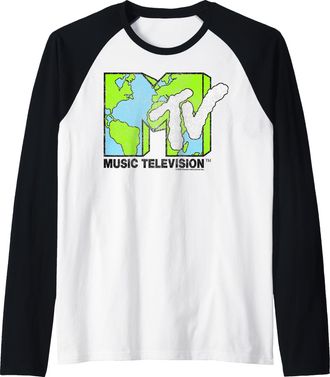 Giesswein World Map Print Logo Raglan