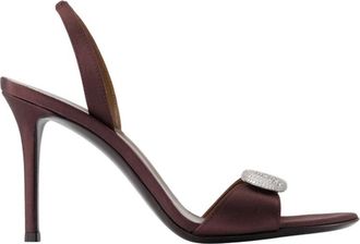 Giuseppe Zanotti Femme, Chaussures, Brun, Taille: 40 EU High Heel Sandales