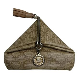 Celine Portefeuille en cuir Pre-owned - Femme - Pre-owned - Beige - Taille: ONE Size