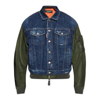 Dsquared2 Denimjacke - - Jackets - Herren - Blau - XS