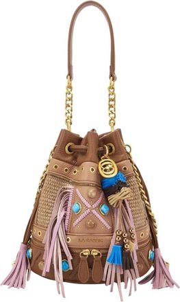 La Carrie Femme, Sacs, Brun, Taille: ONE Size Jungle Bucket Bag