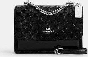 Coach Klare Umh&auml;ngetasche Aus Signature-Leder