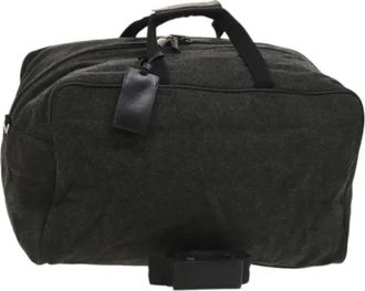 Prada Pre-owned Laine sacs-prada - Femme - Pre-owned - Gris - Taille: ONE Size
