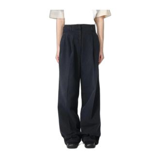 Golden Goose Pantalon large pliss&eacute; - Femme - Pantalons - Noir - Taille: 36 FR