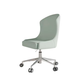 Generic Armloser B&uuml;rostuhl, Computerstuhl Aus Leder Mit Hoher R&uuml;ckenlehne, H&ouml;henverstellbar, Kann 150 Kg Tragen, for Konferenz- Und Besprechungsr&auml;ume Zu Hause