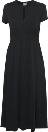 Max Mara Femme, Robes, Noir, Taille: 40 FR Cannone Midi Dress