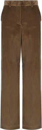Weekend by Max Mara PANTALON TANIA VELOURS MARRON MAX MARA WEEKEND