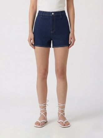 7 For All Mankind Short Femme couleur Bleu