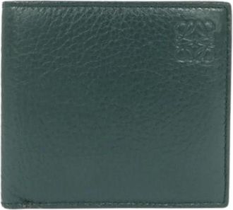Loewe unisex, Pre-owned, Vert, Taille: ONE Size Portefeuille long (&agrave; deux volets) Pre-owned