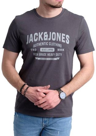 Jack & Jones Print-Shirt (Spar-Set, 3er-Pack) 3er-Pack Jack & Jones Herren Logo-Print T-Shirts