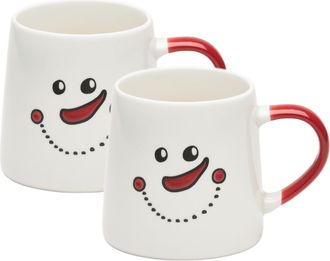 Van Well Glühweinbecher (Schneemann Happy 2 Stk, 45 cl)