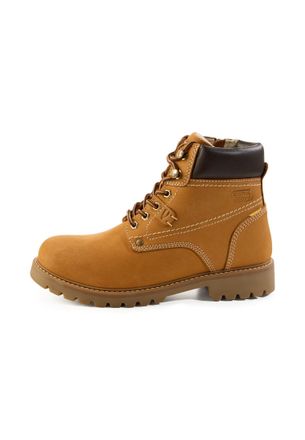 Camel Active Herren Boot aus echtem Leder Braun, menswear-44