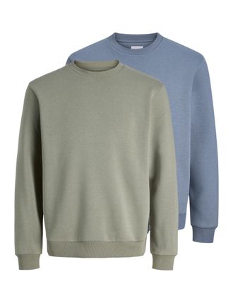Jack & Jones Jjebradley Sweat Crew 2Pk Mp