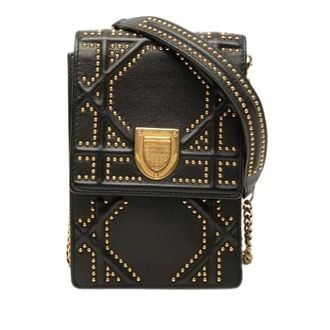 Dior Pre-owned Cuir sacs-dior - Femme - Pre-owned - Noir - Taille: ONE Size