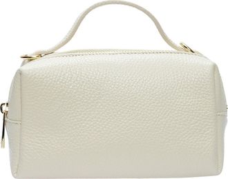 Isabella Rhea Beige Rindsledertasche