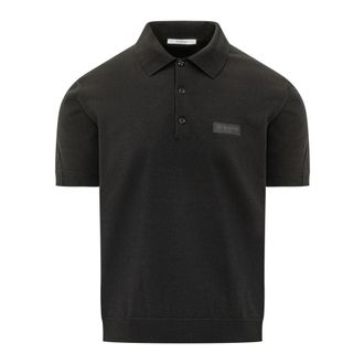 Givenchy Couture Seam Polo - - Tops - Herren - Schwarzk - M