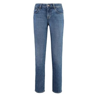 7 For All Mankind Calie Gerades Jeans - - Jeans - Damen - Blau - W25