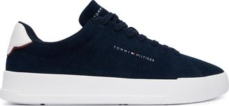 Tommy Hilfiger Sneakers Tommy Hilfiger Th Court Core Suede FM0FM05716 Dunkelblau
