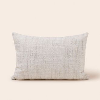 Madura Housse De Coussin Merybelle Ivoire - BLANC