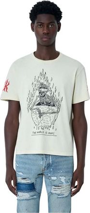 Gallery Dept. Homme, Tops, Blanc, Taille: XL The World Is Ours T-Shirt