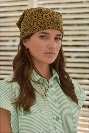 Marlot Paris Foulard Kate Mini L&eacute;opard Gaze de Coton - Collection Femme Marlot Paris