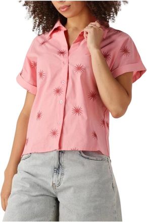 Ydence Ydence, Damen, Blusen & Hemden, Rosa, SGr&ouml;&szlig;e