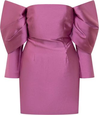 Solace London Femme, Robes, Rose, Taille: 34 FR Freja Mini Dress